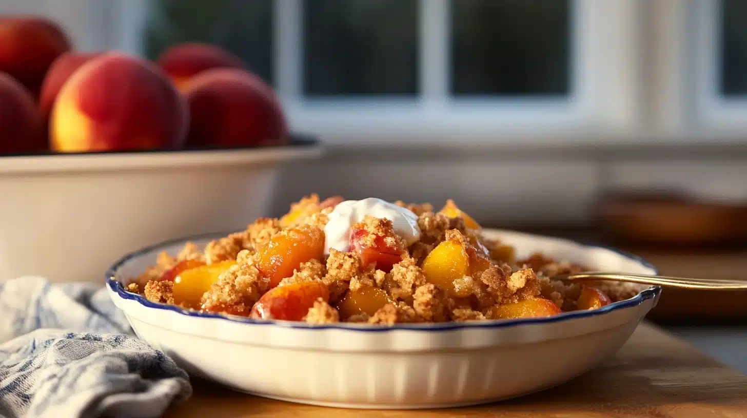 Nectarine Crisp Recipe: Summer’s Sweetest Dessert Delight - Delicious Den