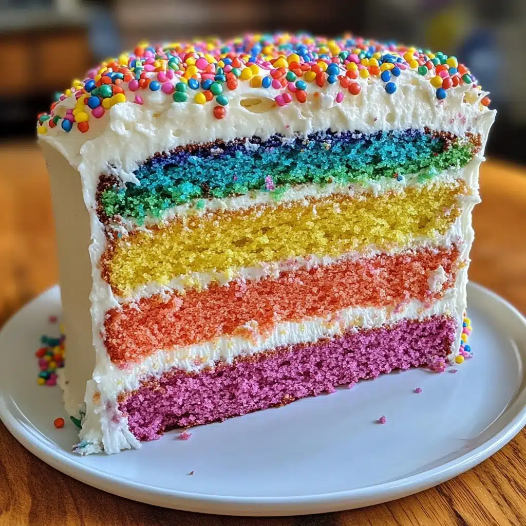 Silly Rainbow Layer Cake: Bake a Colorful Masterpiece Today ...