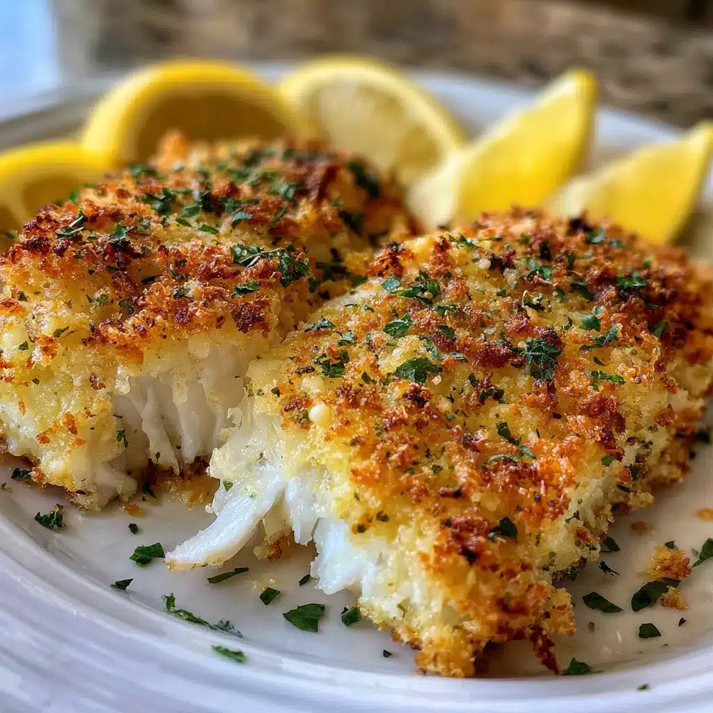 Garlic Parmesan Crusted Halibut: A Scrumptious and Quick Dinner ...